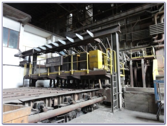 Danieli Steel Mill for Bar and Rebar, 650000 Ton, 1995 for Sale ...