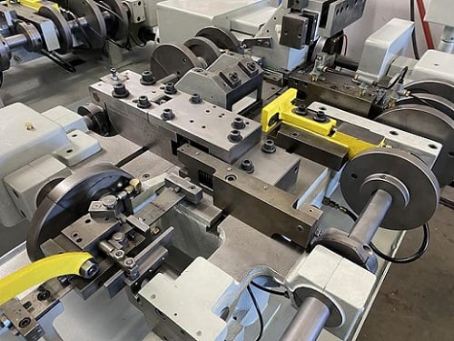 Nilson #751, Four Slide Machine, 1/16" wire diameter, 3/4" strip, 3 ...