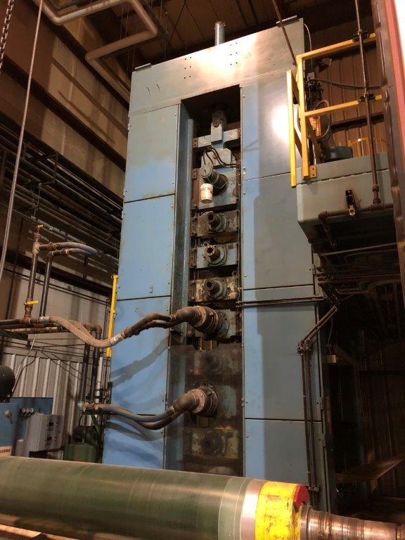 90" Appleton, 9-roll super calender, Budzar heat package, lubrication ...