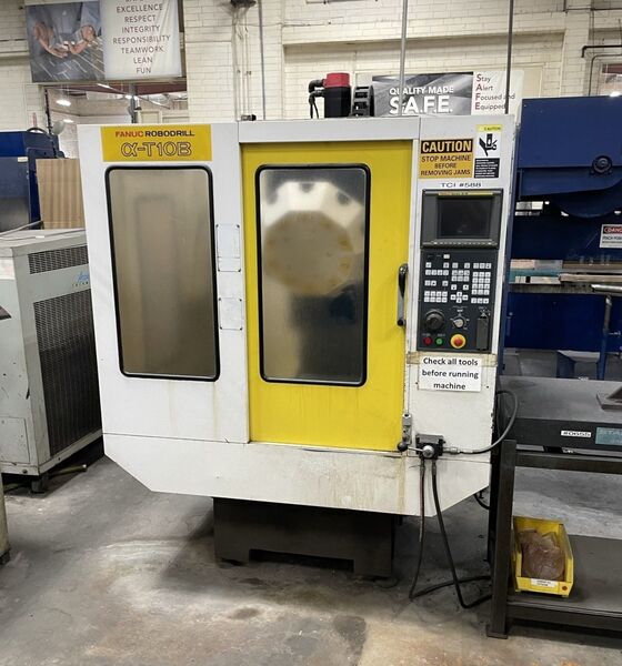 Fanuc Robodrill #Alpha-T10B, CNC drilling & tapping machine, Fanuc 16M ...