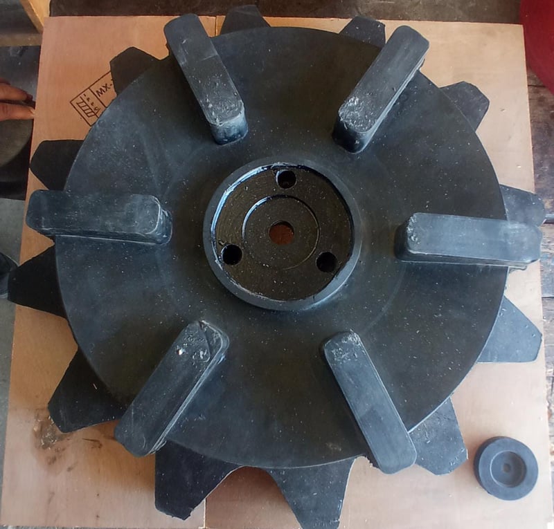 Denver style DR Sub-A flotation cells, complete mechanism with rubber ...