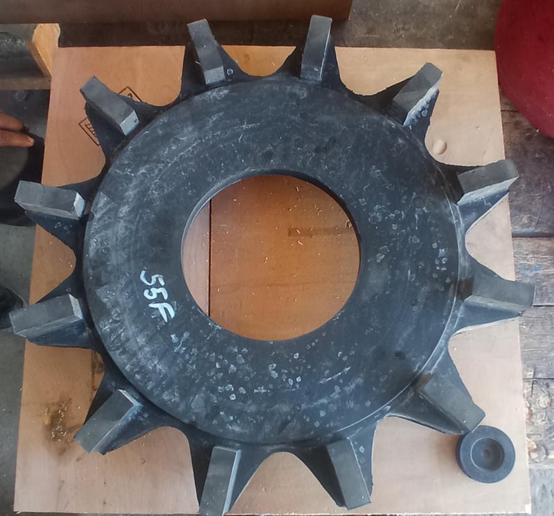 Denver style DR Sub-A flotation cells, complete mechanism with rubber ...