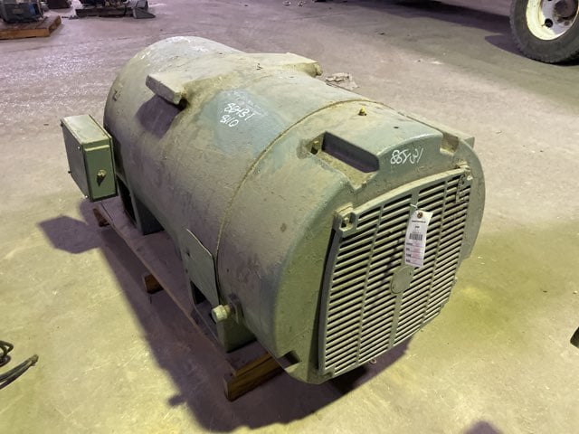 300 HP 1800 RPM General Electric, Frame 8110S, TEFC BB, 4160 Volts for ...