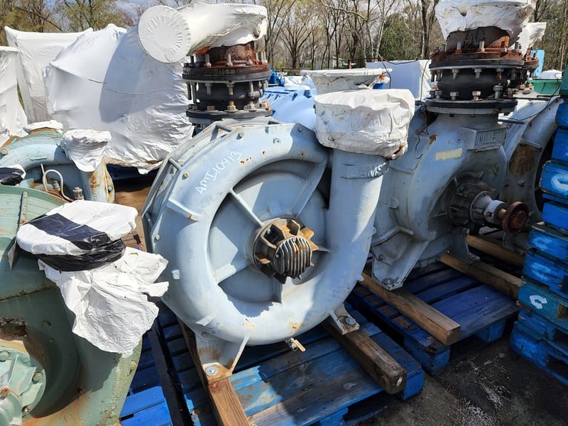 1800 scfm @ 5 psi, Lamson Gardner Denver #860, centrifugal blower, 3 ...