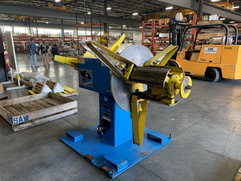 Coe Press Equipment Uncoilers, Deceoilers, Dereelers & Coil Reels for ...