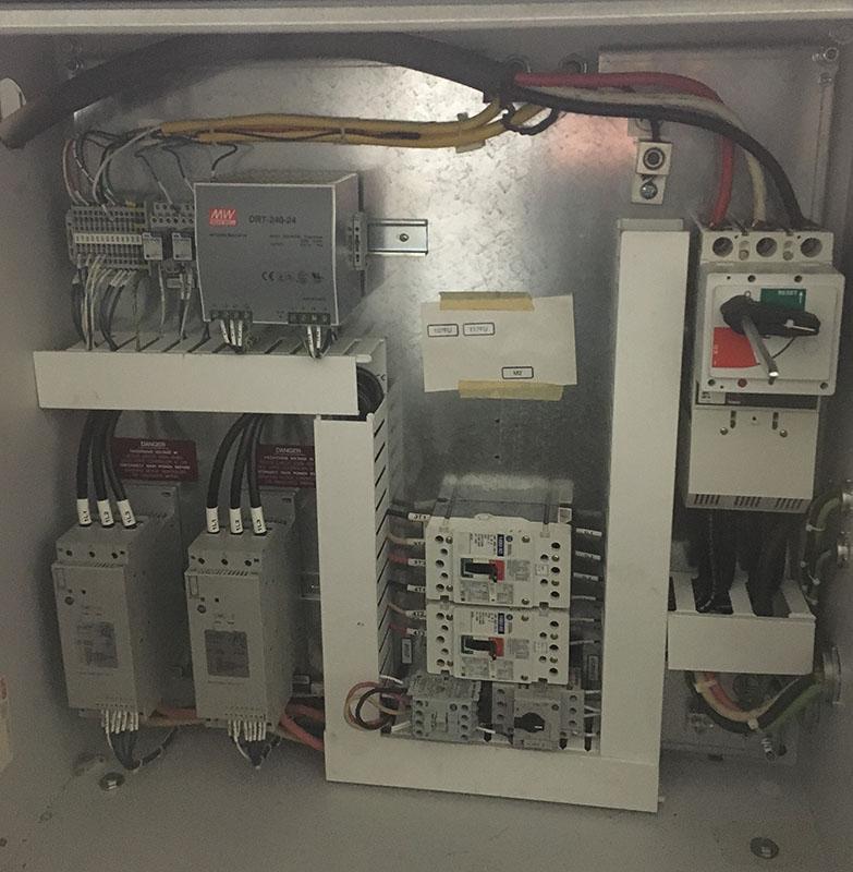 Flow #I-6012, integrated flying bridge type Hyperjet 100 CNC waterjet w ...