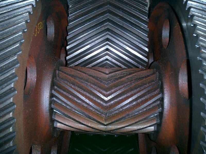 200 HP @ 1750 RPM, Falk Gearbox Reducer, parallel shaft, 142.00 :1 ...