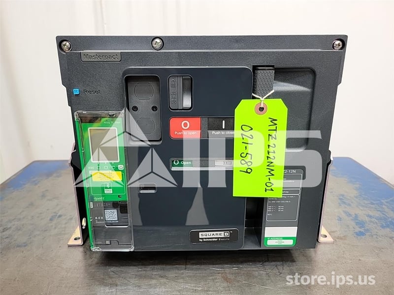 1200 Amps Square D Masterpact Mtz2 12n Mo/do (mtz212n) Micrologic 6.0x ...