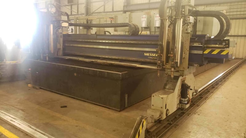 Messer #MPC2016LP, plasma system, 16' x 40', Messer Global Control ...
