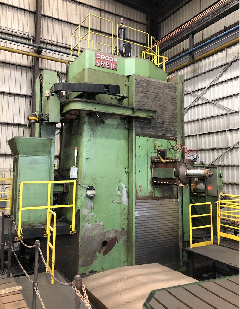 8" Droop & Rein, 40' X, 115" Y, 40" Z, 48" W, CNC 118" x149" r/tbl ...