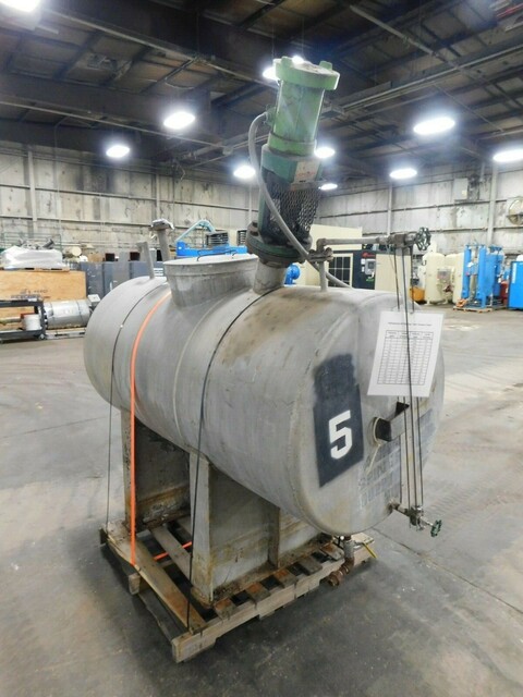 275 gallon Ge Betz #H-63-T, Stainless Steel horizontal tank, Lightnin ...