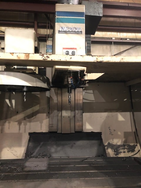 Fadal #VMC6030HT, CNC vertical machining center, 21 automatic tool changer, 60" X, 30" Y, 30" Z ...