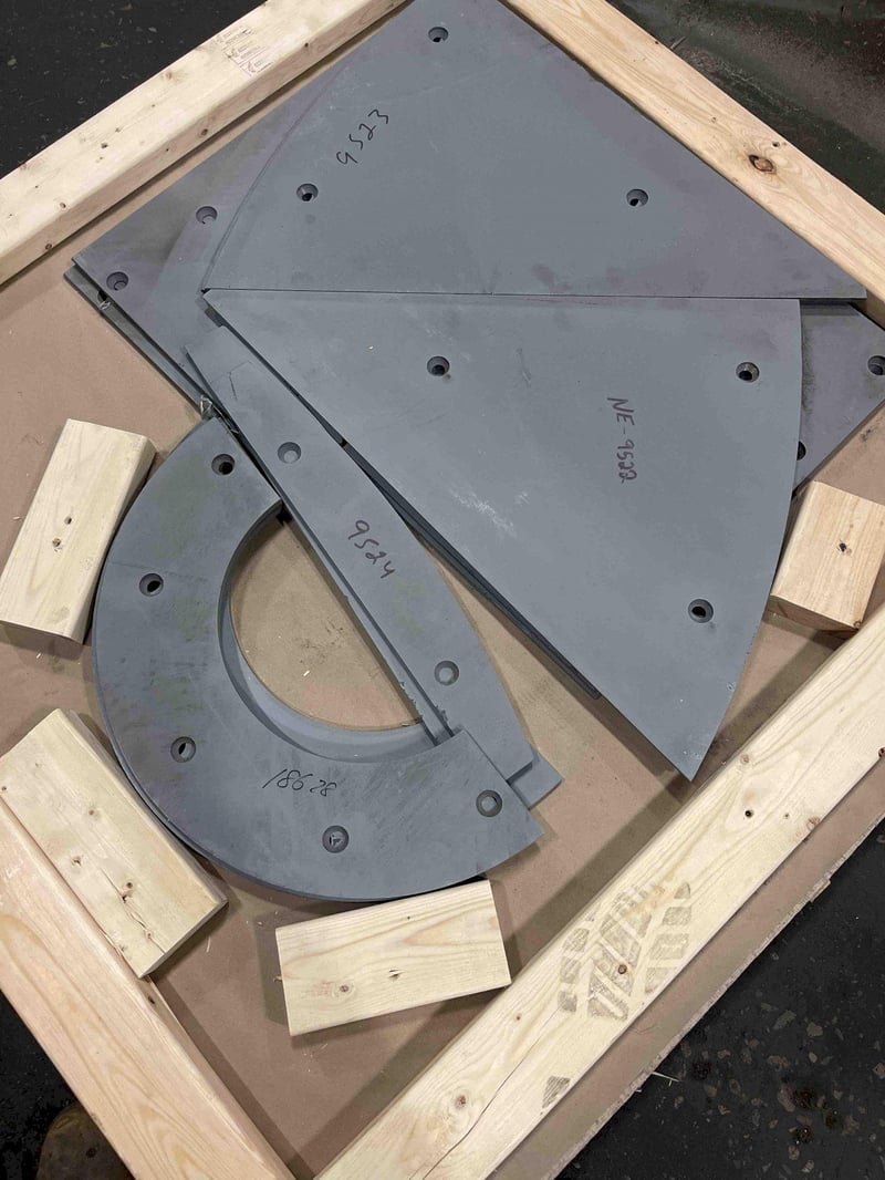 Simpson #2G, batch muller new liners & bottom for Sale | Surplus Record