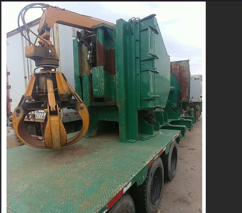 Sierra #4200, Portable Baler-Logger, 20" x 24" x Variable Bale/Log Size ...