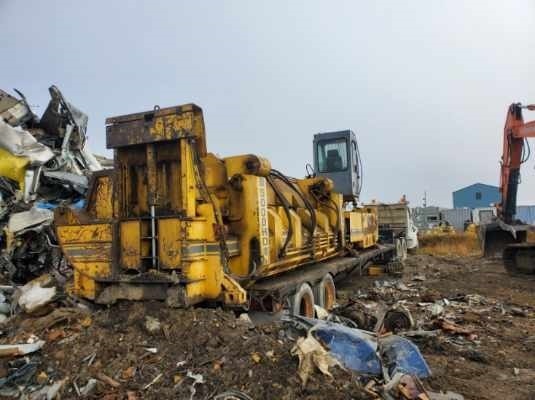 Colmar USA Inc #B5000, Portable Baler/Logger w/Crane, 32" x 24" x ...