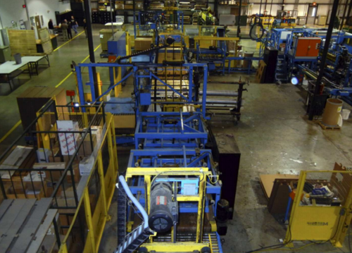 Marquip Pillar Pallet System, Includes 12000 lb. Forklift, Paper Roll ...