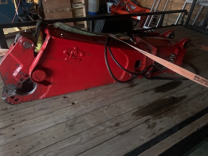 Labounty #MSD7R, Mobile Shear, Rotation, 10" jaw opening, 11" jaw depth ...