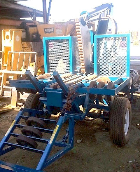 TSI #TC-125, Portable Hydraulic Tire Cutter, 30 HP, Trailer Mounted, 3 ...