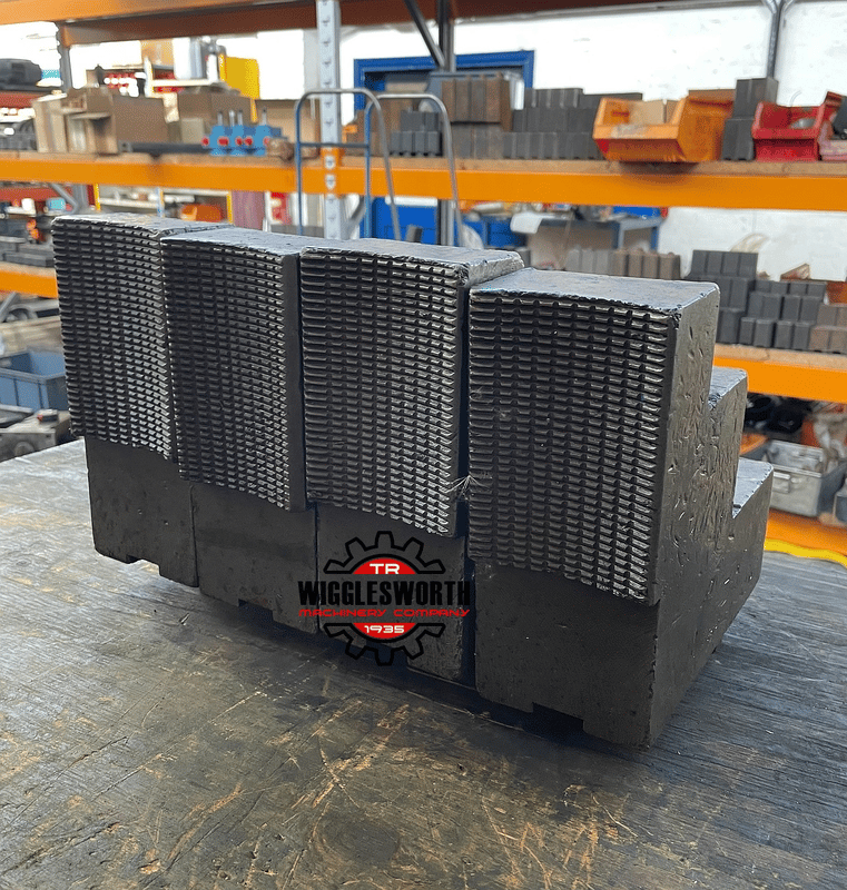 8" tall chuck jaws, Webster & Bennett, 3 step, will fit 48", 60" & 72 ...