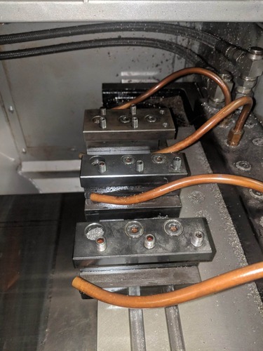 Amada Wasino #G05, CNC Gang Lathe, 4 chuck, 1.10 spindle bore, 8000 RPM ...