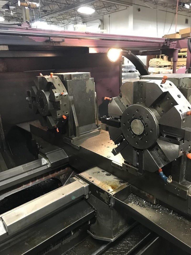 Okuma #LH55-N, CNC lathe, 36" swing, 36.02" x 78.74", A2-15 Nose, 2 ...
