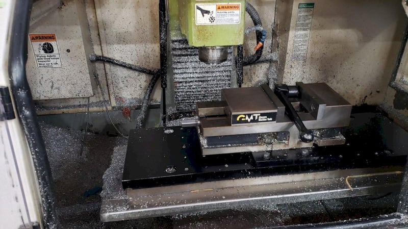 Mikini #1610L, CNC vertical machining center, 16.7" X, 9.3" Y, 16.5" Z ...