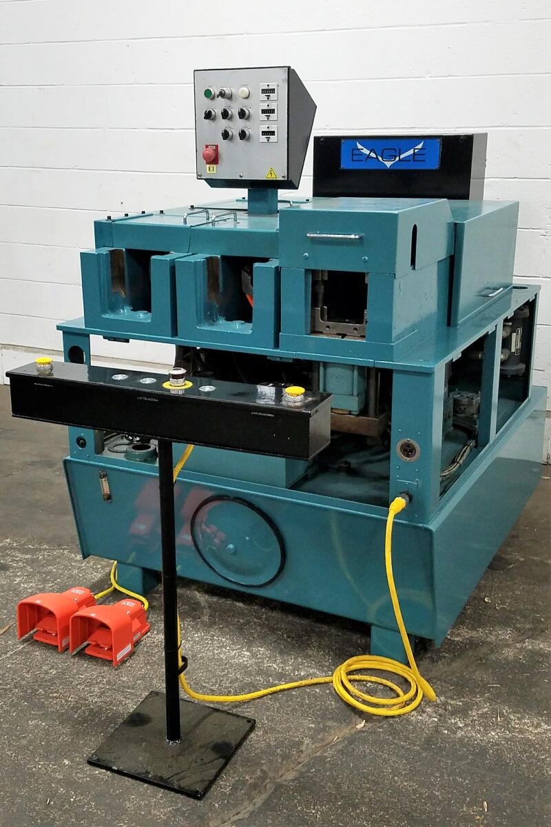 3" Eagle #C-C-E2000, multi-headed tube end former for Sale | Surplus Record