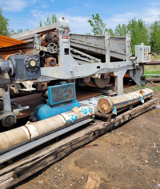 6.5' Phoenix Process Equipment Co #WX-6.5', 2 meter belt filter press ...