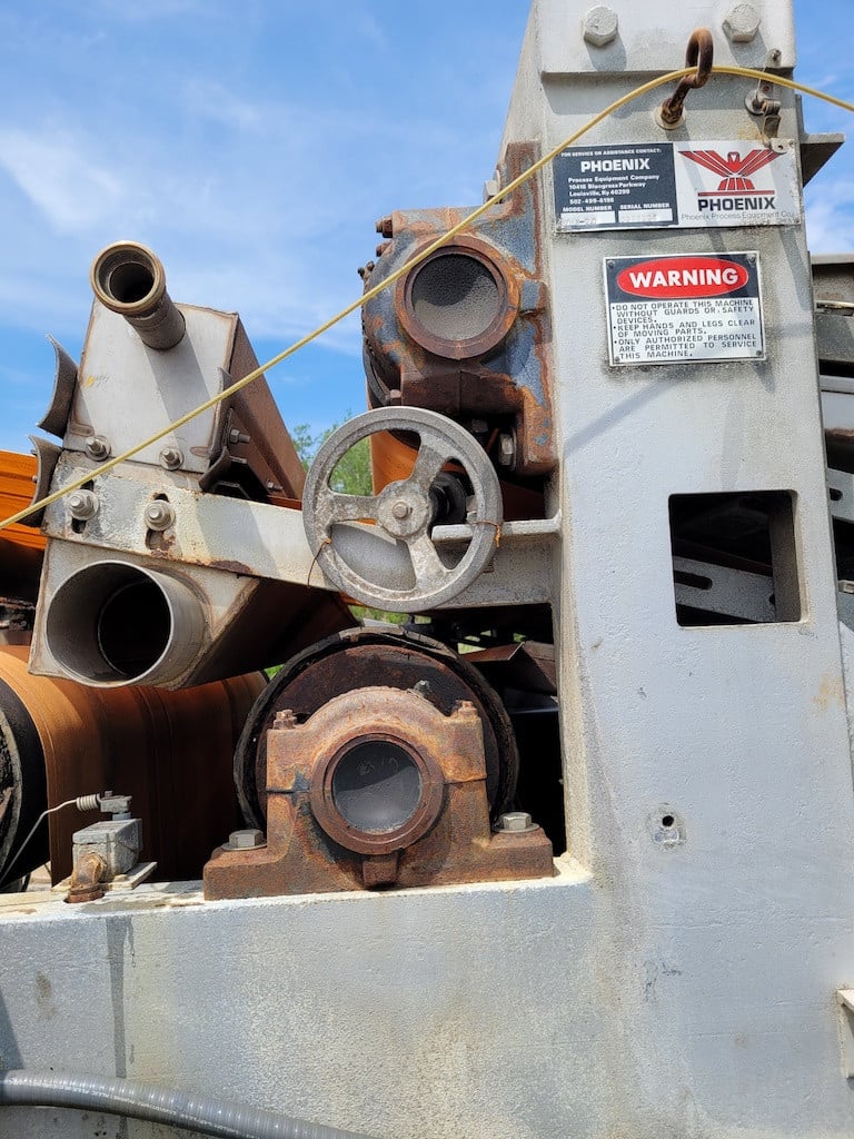 6.5' Phoenix Process Equipment Co #WX-6.5', 2 meter belt filter press ...