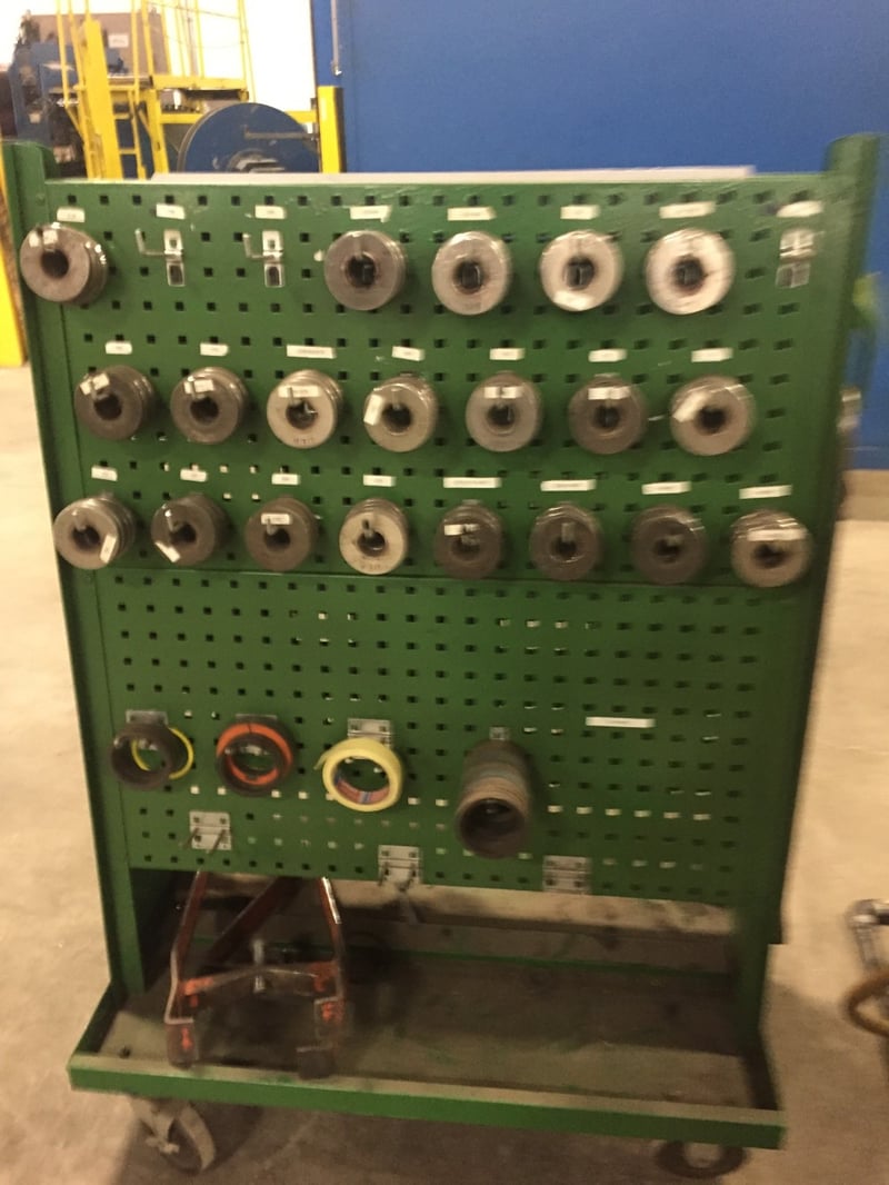 6" x .1" Gauer #9H10, coil to coil edging line with mandrel uncoiler ...