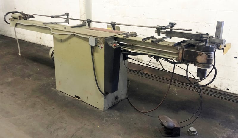 IBP, hydraulic tube bender, 147" length, hydraulic mandrel extractor ...