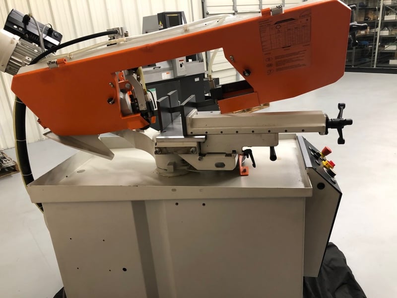 9" x 11" Kasto #Practical-E2, miter horizontal band saw, 3 HP, variable ...