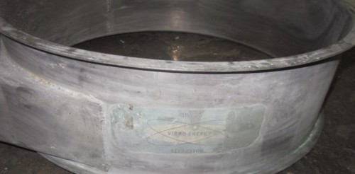 18" Sweco, Ring with discharge Spout, Ring Clamp and Screen, Stainless ...