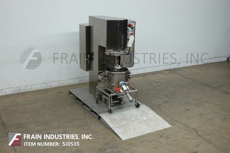 Collette #Gral-75, high speed, high shear, Stainless Steel, jacketed ...