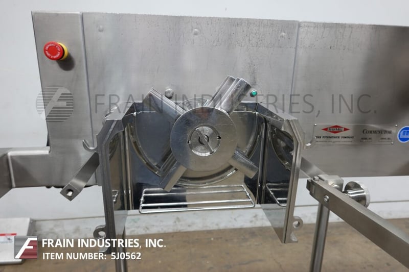 Fitzpatrick #D6A, 316 Stainless Steel comminutor mill, 16 fixed knives ...