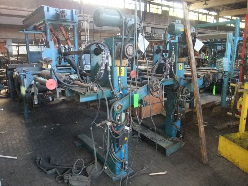 44" Spadone, calender cantilever wind-up stand, 4 stations for Sale ...