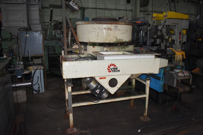 Vibetech #VT5524/F, 10 cu.ft. vibratory deburring machine for Sale ...