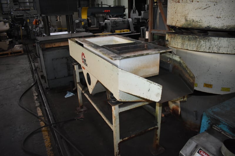 Vibetech #VT5524/F, 10 cu.ft. vibratory deburring machine for Sale ...