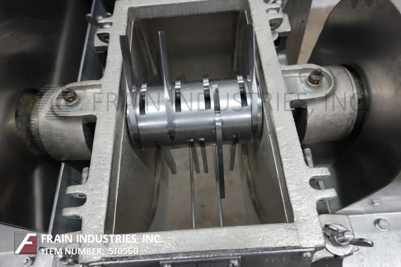 Fitzpatrick #D6, 316 Stainless Steel comminutor mill, 16 swing knife ...