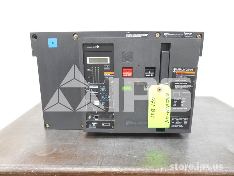 1200 Amps Square D Merlin Gerin Mp12 H1 Mo/bi 4 Pole Str38s Lsi, 1200 ...
