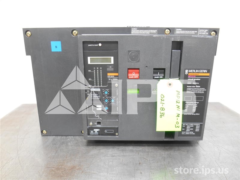 1200 Amps Square D Merlin Gerin Mp12 H1 Mo/bi 4 Pole Str38s Lsi, 1200 ...