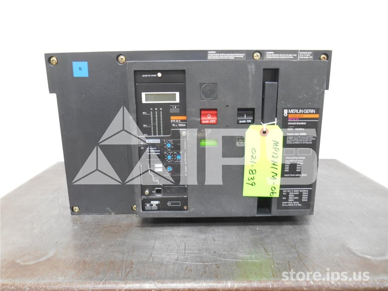 1200 Amps Square D Merlin Gerin Mp12 H1 Mo/bi 4 Pole Str38s Lsi, 1200 ...