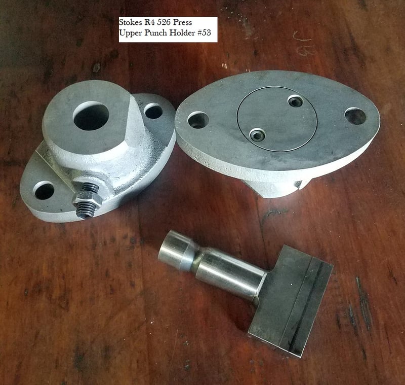 Stokes R4, 526, R, 525 Tablet Press Parts: Upper Punch Holder with ...