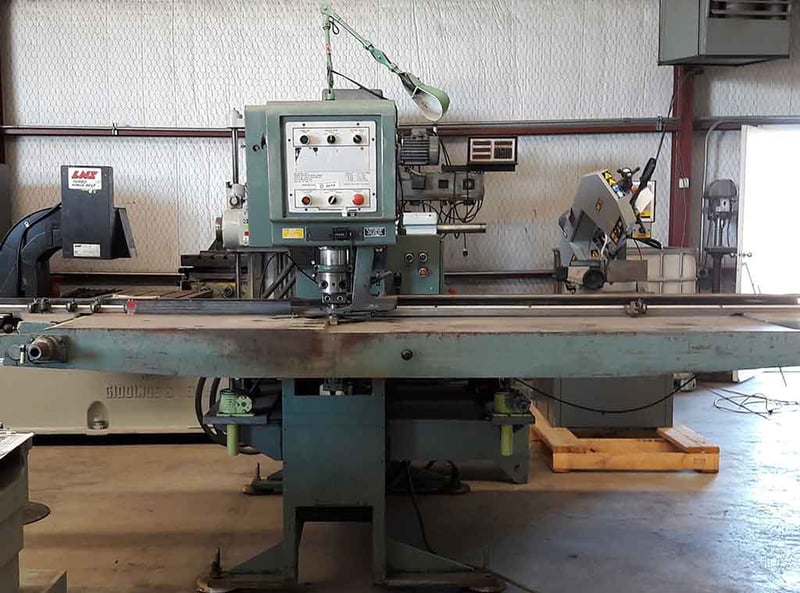30 Ton, Whitney #635-A, Hydraulic Punch Press, 96" x 57", 10 HP For ...