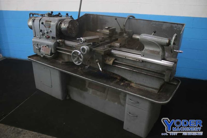 15 X 50 Clausing 15 Engine Lathe 9 12 Swing Over Cross Slide Mimik Tracer 7 12 Hp