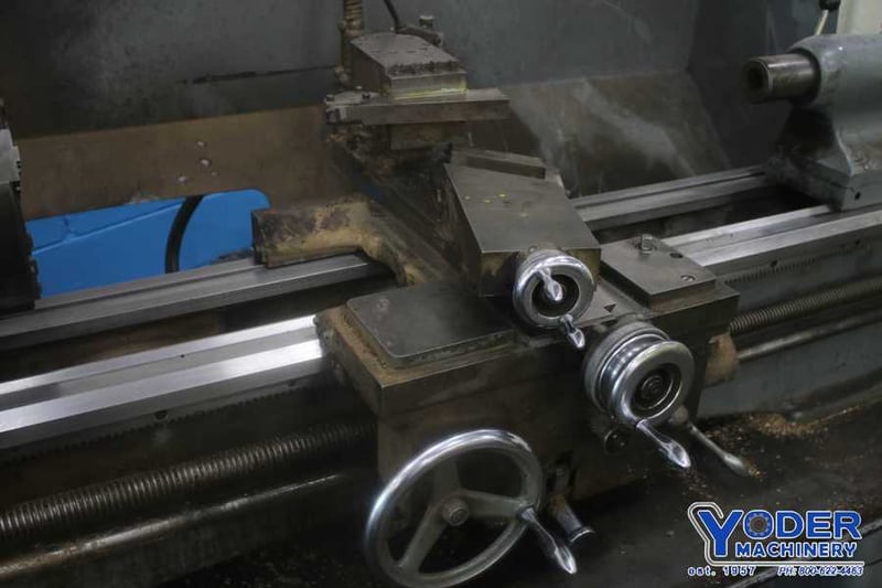 15" x 50" Clausing #15", engine lathe, 9-1/2" swing over cross slide ...