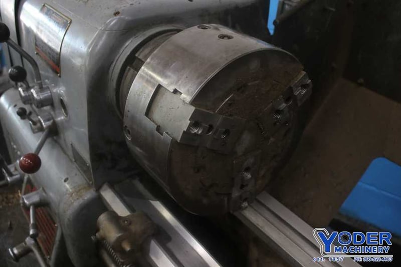 15" x 50" Clausing #15", engine lathe, 9-1/2" swing over cross slide ...