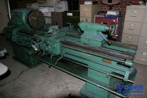 16" x 54" Hendley, toolroom lathe, 12" swing over cross slide, 4-jaw 15 ...
