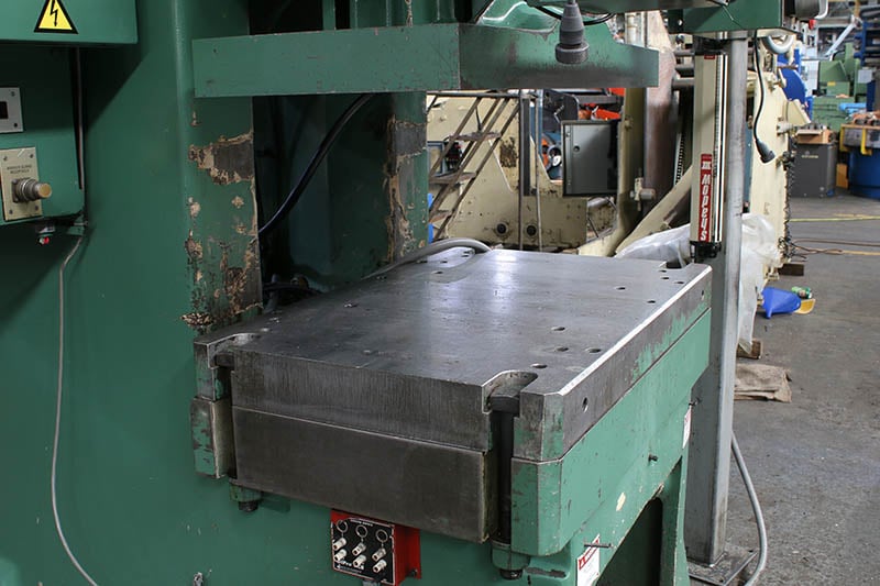 75 Ton, Minster #7, Flywheel Type Obi Punch Press, 4" stroke, 17.5 ...
