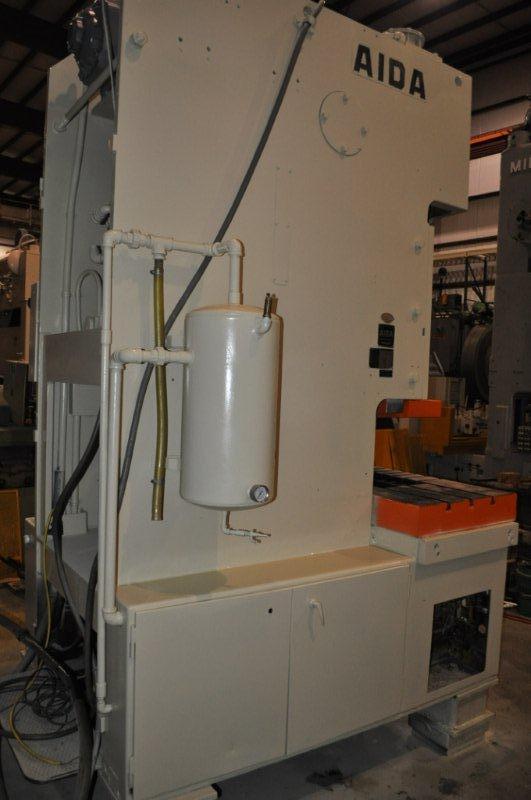 121 Ton, Aida #G1-11, Gap Press, 4.3" Stroke, Air Clutch & Brake and ...